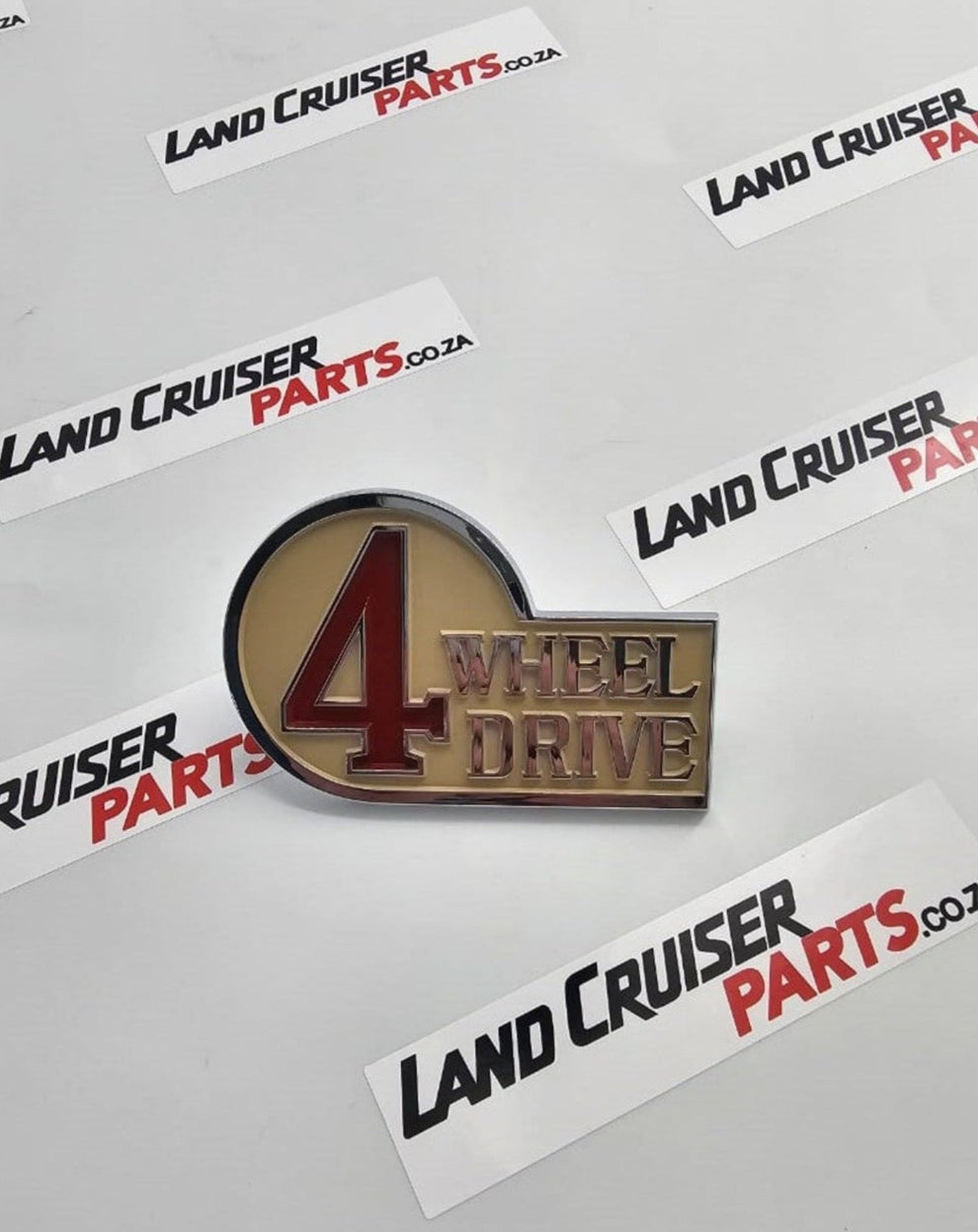 Toyota Land Cruiser FJ40 Rear 4WD Emblem / Badge. – Land Cruiser Parts