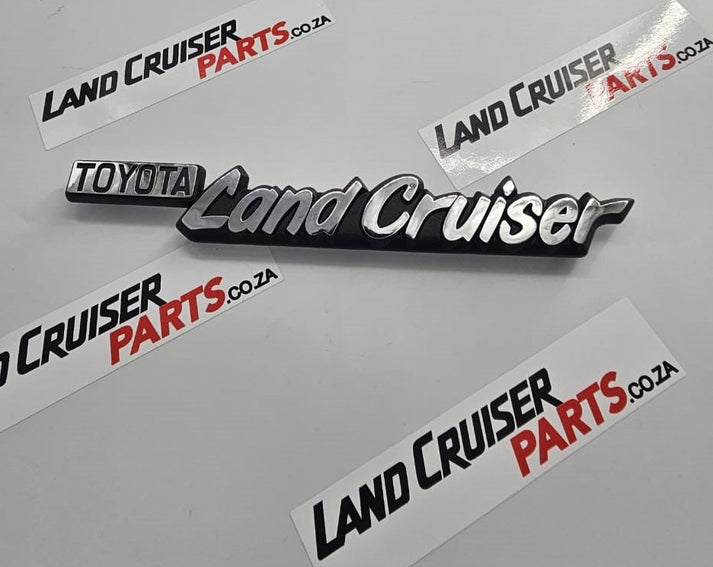 Toyota Land Cruiser FJ40/45 Fender Emblem / Badge. – Land Cruiser Parts