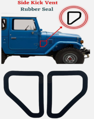 Toyota Land Cruiser Side Vent Cover Pad FJ40/45 each – Land Cruiser Parts